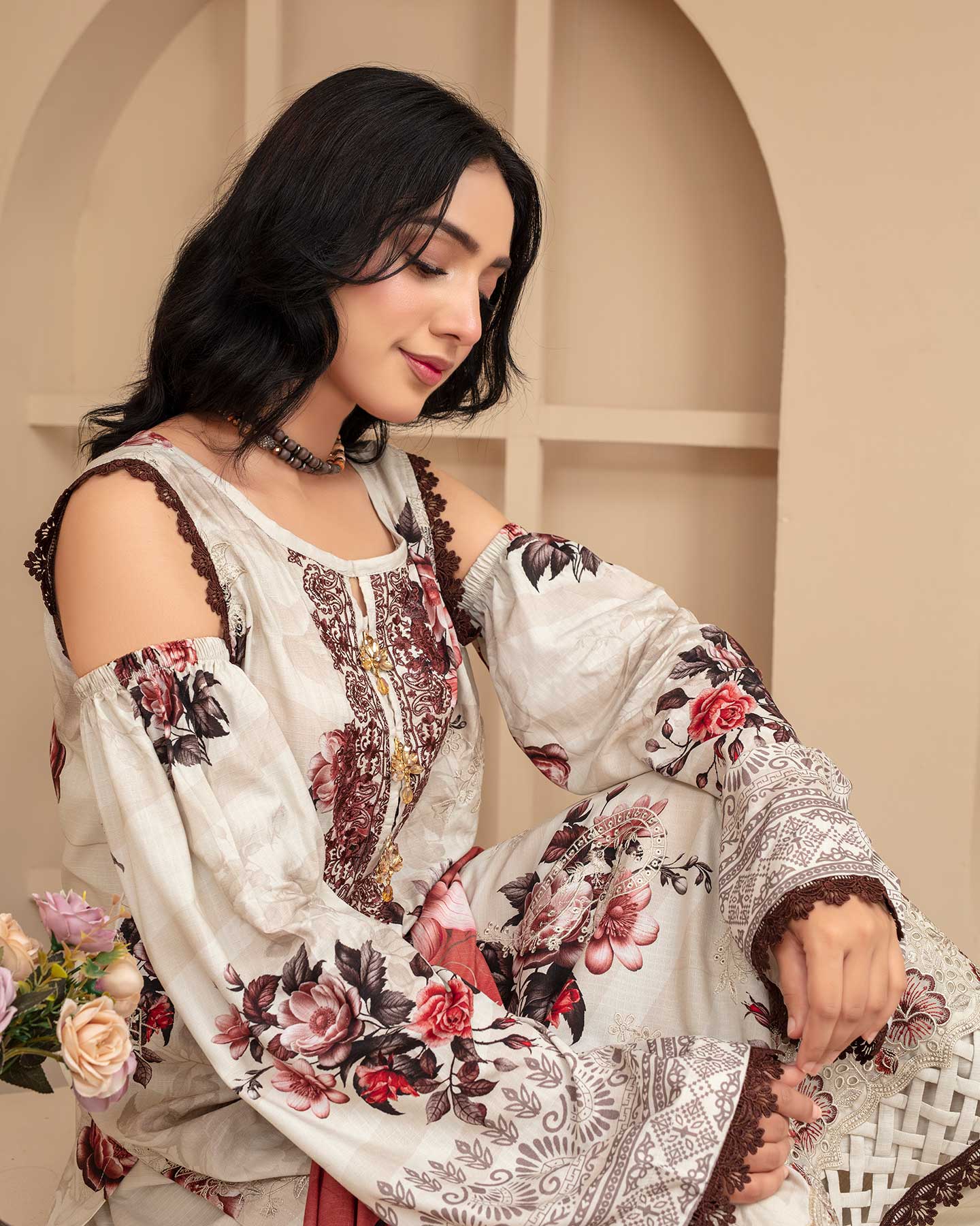 Snow Bell by Aalaya Summer Vol 02 '26 D 04 – Aalaya.pk