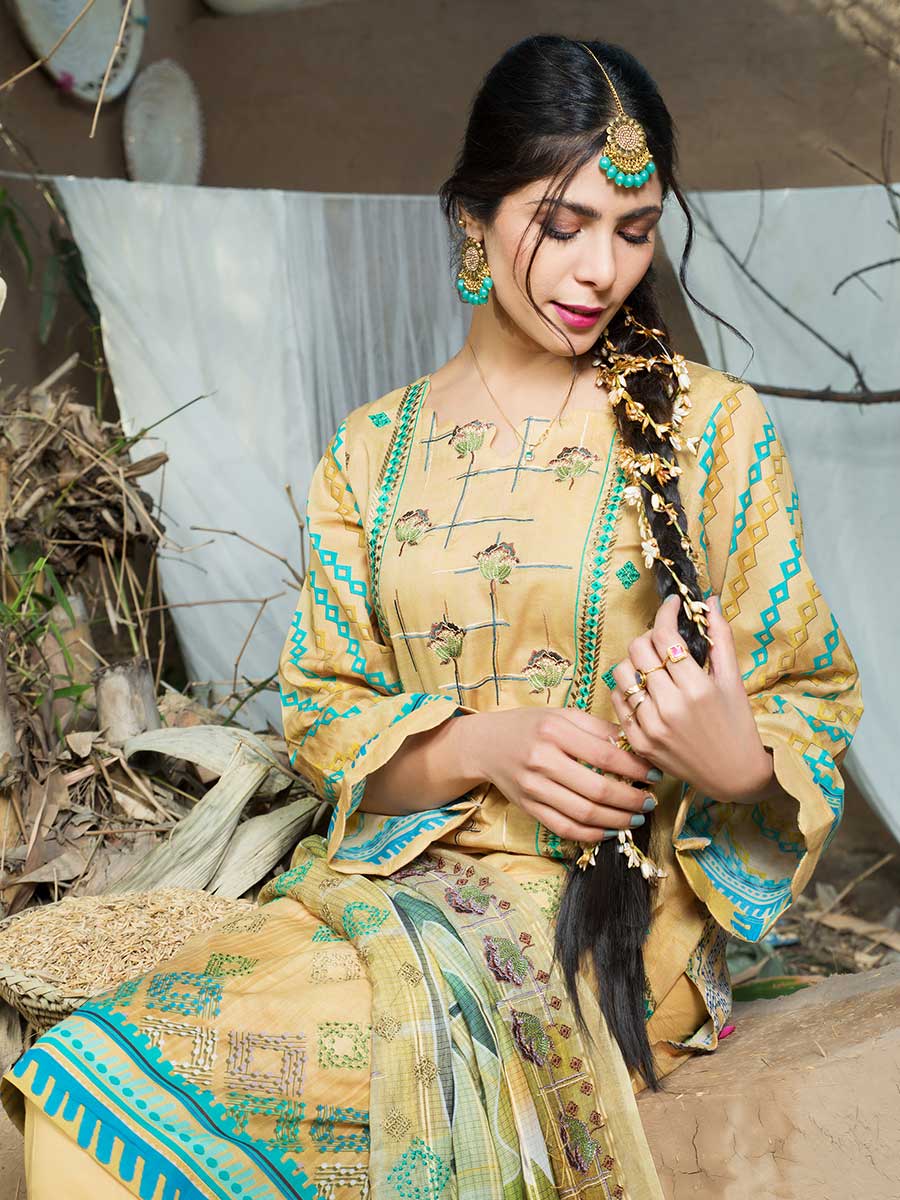 Haniya By Aalaya Lawn Vol 02 '23 D#02 – Aalaya.pk